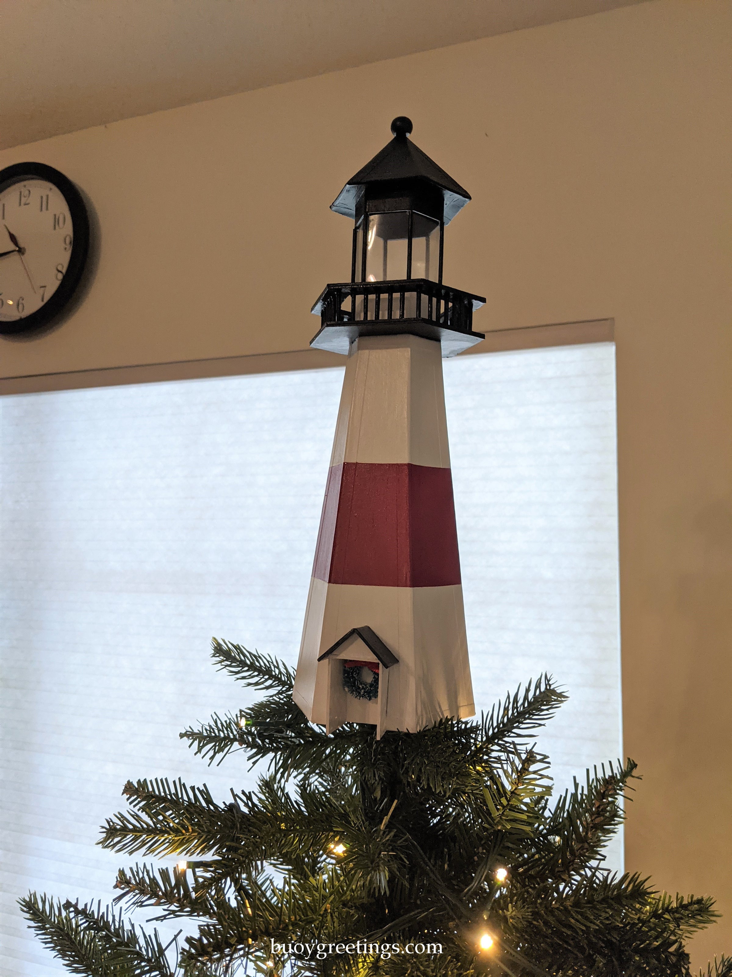 lighthouse christmas trees